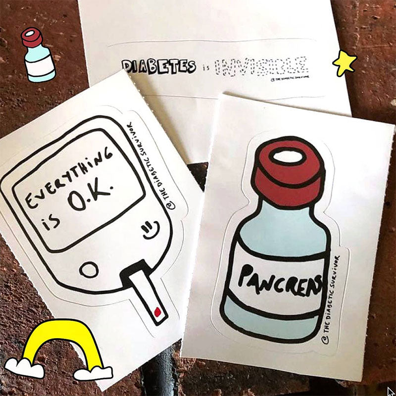 The Diabetic Survivor - Shop for diabetes stickers, diabetic shirt and ...