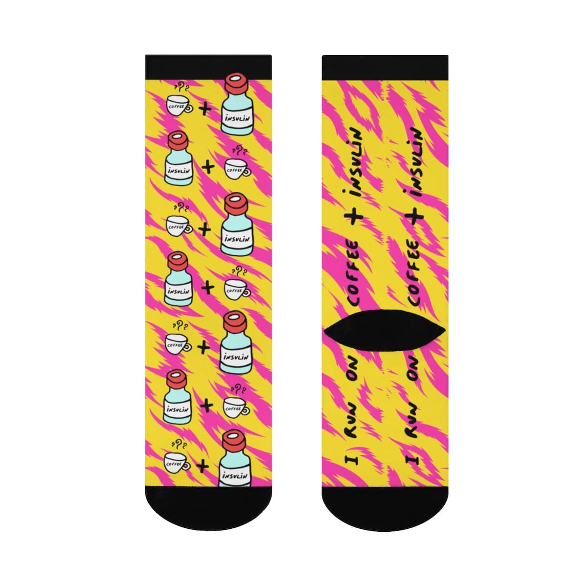 Type 1 Diabetes Funky Socks – The Diabetic Survivor