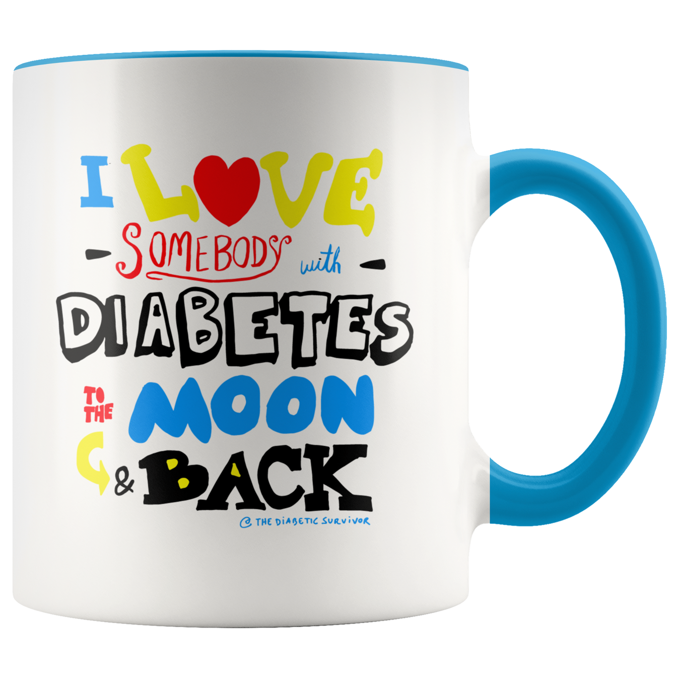 I Love Somebody with Diabetes to the Moon & Back – The Diabetic Survivor