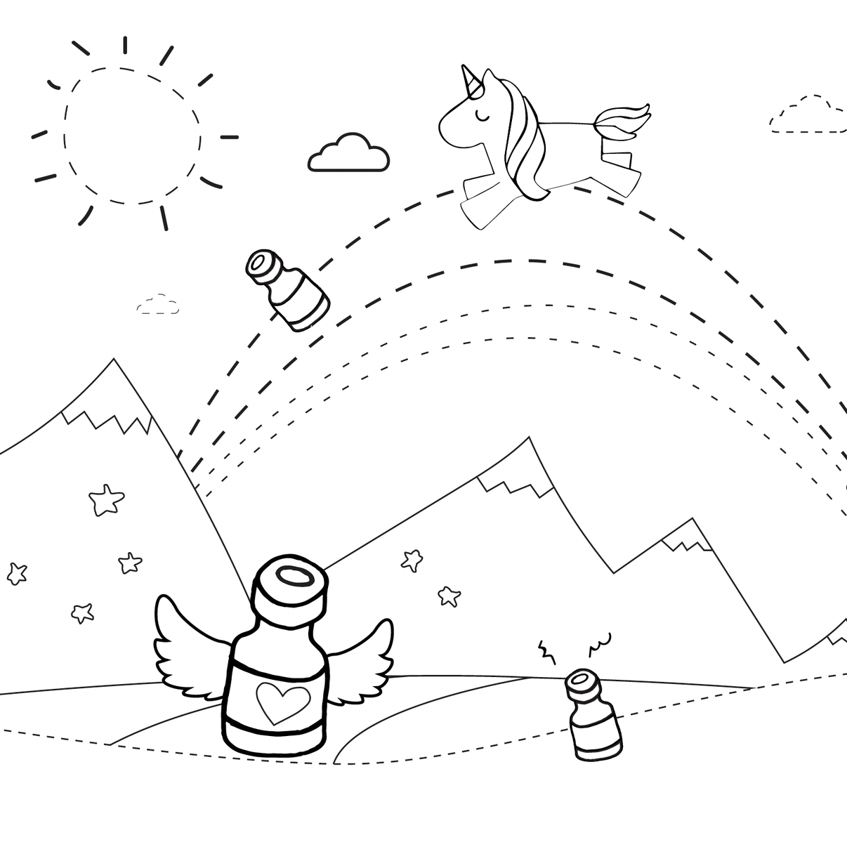 FREE Coloring Pages 🖍 World Children's Day – The Diabetic Survivor